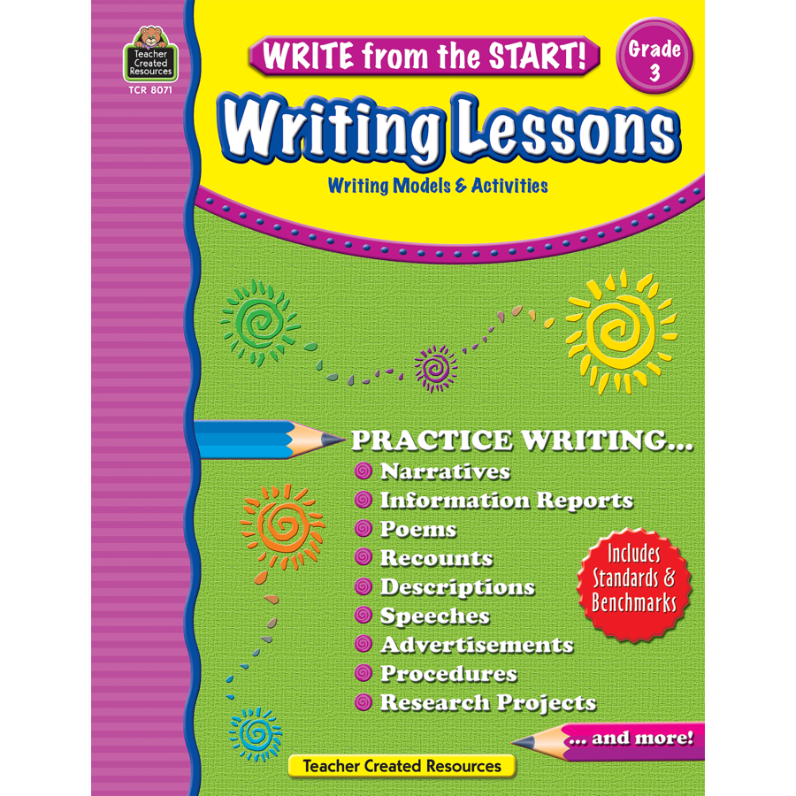 Write From The Start Writing Lessons Grade 3 TCR8071 Teacher