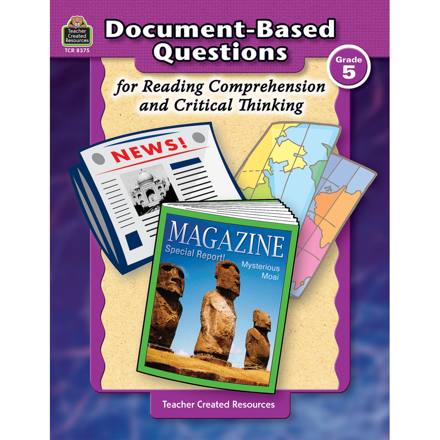 Document Based ions For Reading Comprehension And Critical 