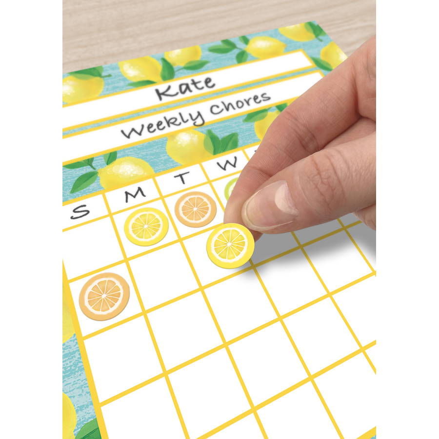 Lemon Zest Mini Stickers - TCR8485 | Teacher Created Resources