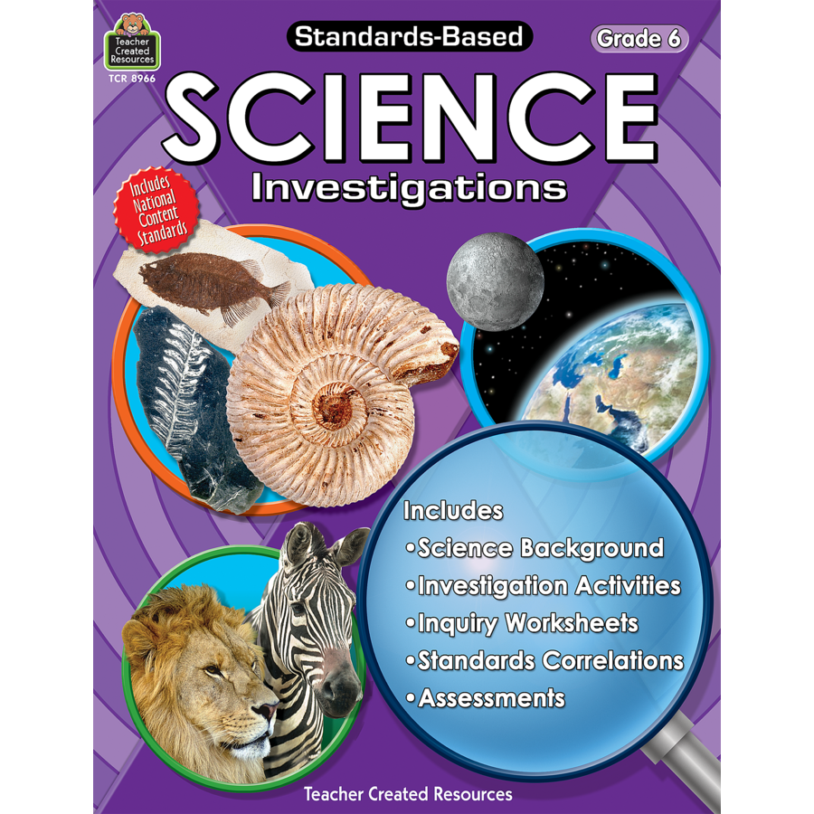 Standards-Based Science Investigations Grade 6 - TCR8966 | Teacher ...