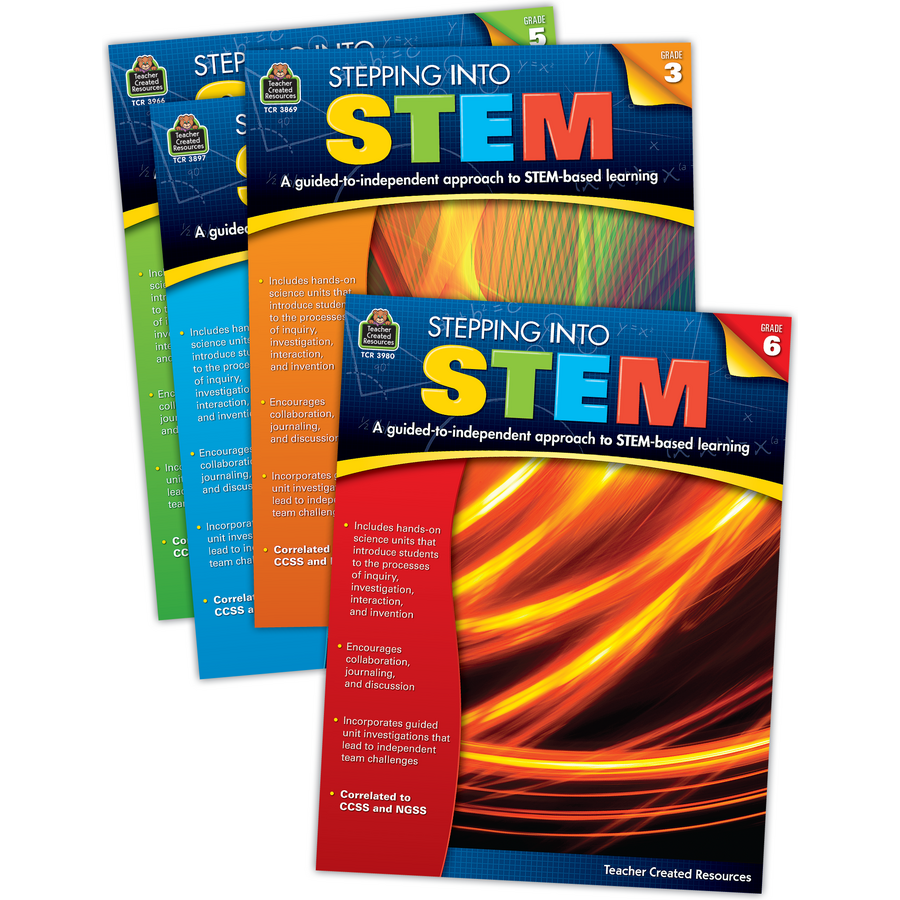 Stepping Into STEM Set (4 books) - TCR9536 | Teacher Created Resources