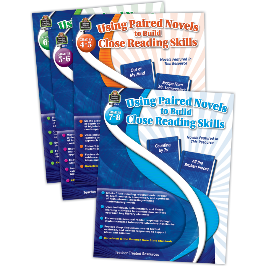 Using Paired Novels to Build Close Reading Skills Set - TCR9544 ...