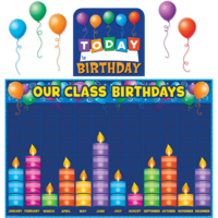 Birthday Graph Bulletin Board Display Set - TCR5335 | Teacher Created ...