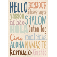Everyone is Welcome Hello Positive Poster - TCR7143 | Teacher Created ...