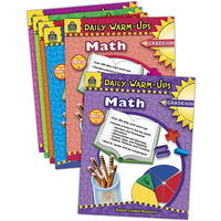 Daily Warm-Ups: Math Set (6 books) - TCR9805 | Teacher Created Resources