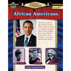 Spotlight On America: African Americans Grade 5-8 - TCR3395 | Teacher ...