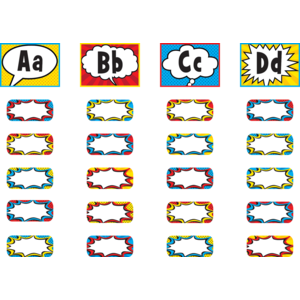 Superhero Alphabet Word Wall Bulletin Board Display Set - TCR5847 ...