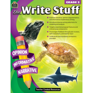 The Write Stuff Grade 3 - TCR8012 | Teacher Created Resources
