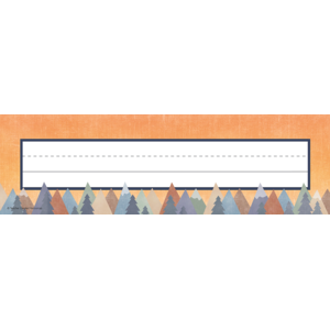 Moving Mountains Flat Name Plates - TCR9127 | Teacher Created Resources