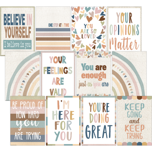 Everyone is Welcome Small Poster Pack - TCR7146 | Teacher Created Resources