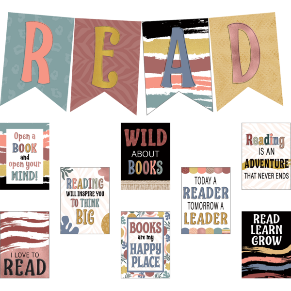 Wonderfully Wild Read Bulletin Board - TCR6678 | Teacher Created Resources