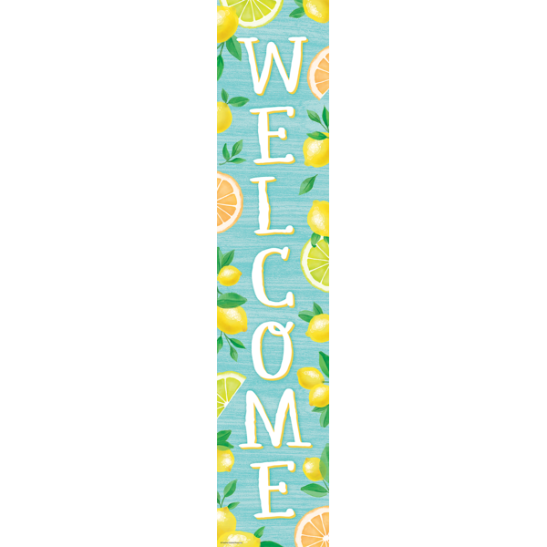 Lemon Zest Welcome Banner - TCR8495 | Teacher Created Resources