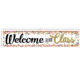 Confetti Welcome to Our Class Banner - TCR3606 | Teacher Created Resources