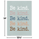 Be Kind. Be Kind. Be Kind. Positive Poster - TCR7141 | Teacher Created ...