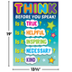 Think Before You Speak Positive Poster - TCR7408 | Teacher Created ...