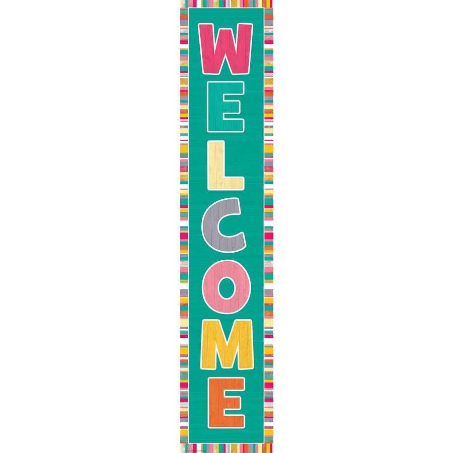 Tropical Punch Welcome Banner - TCR2659 | Teacher Created Resources