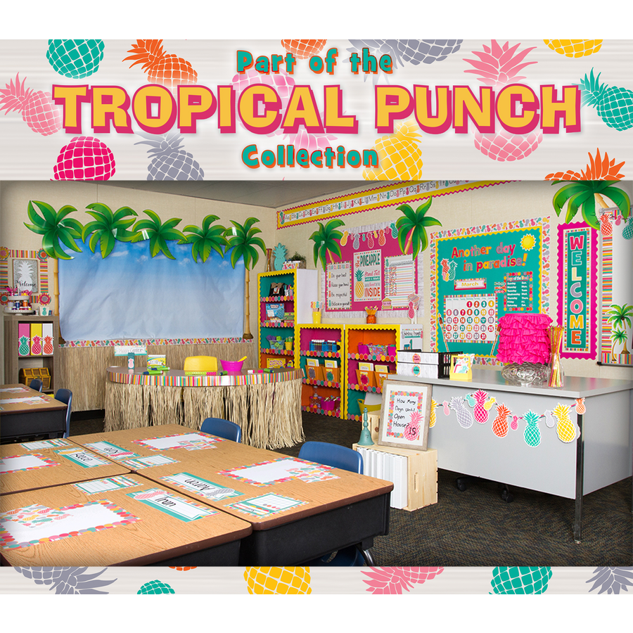 Tropical Punch Calendar Bulletin Board - TCR2685 | Teacher Created ...