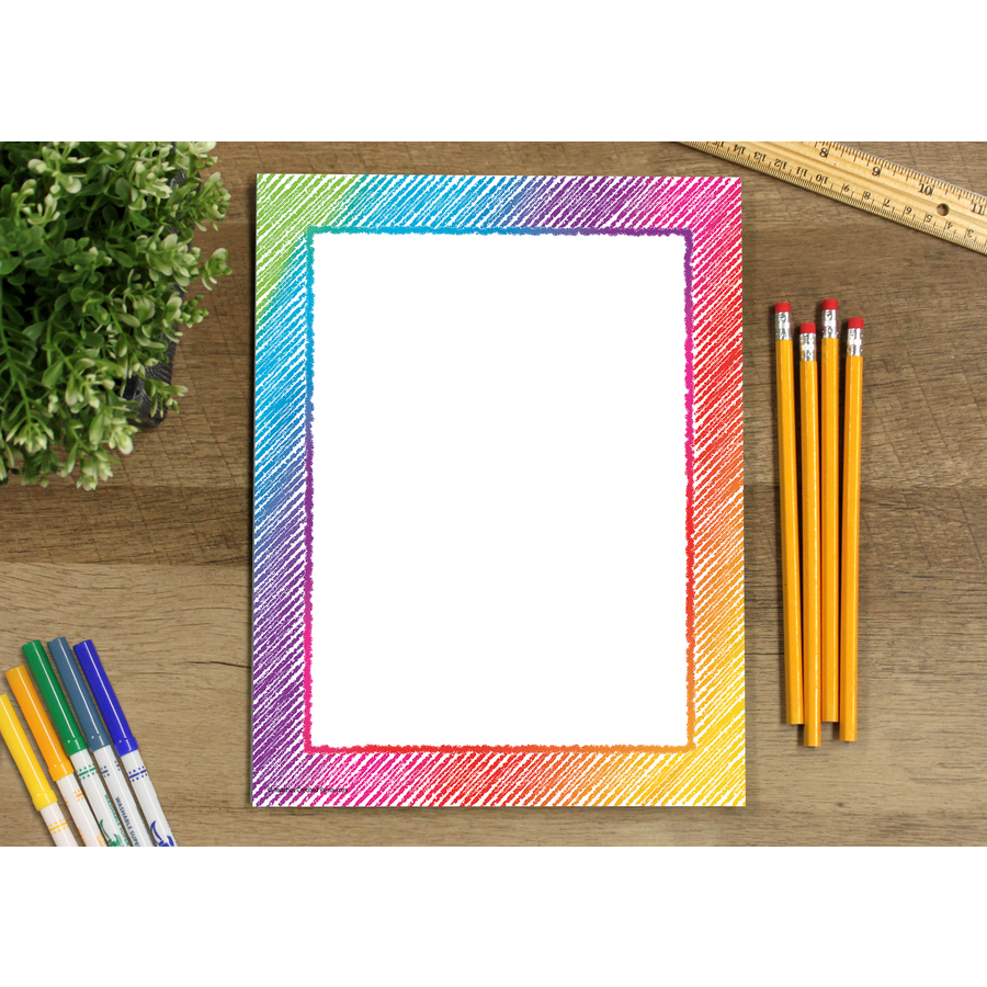 Colorful Scribble Computer Paper - TCR2688 | Teacher Created Resources