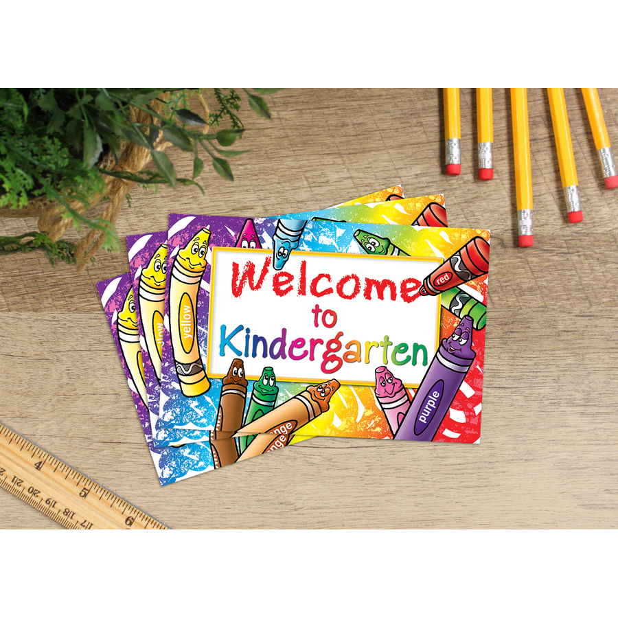 Welcome to Kindergarten Postcards - TCR4860 | Teacher Created Resources
