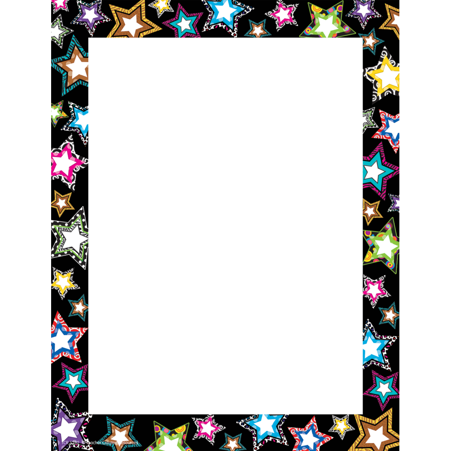 Fancy Stars Computer Paper - TCR5262 | Teacher Created Resources