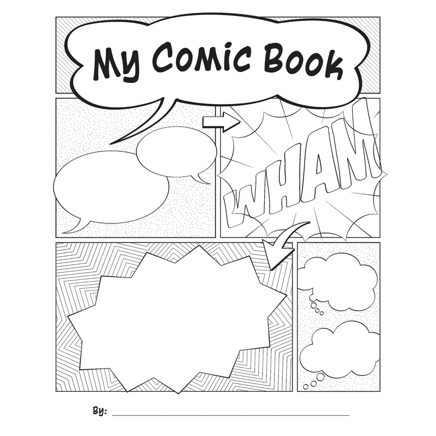 My Own Comic Book, 10-pack - TCR60117 | Teacher Created Resources