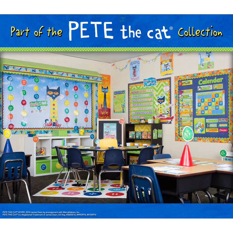 Pete the Cat Reading Rocks Positive Poster - TCR63930 | Teacher Created ...