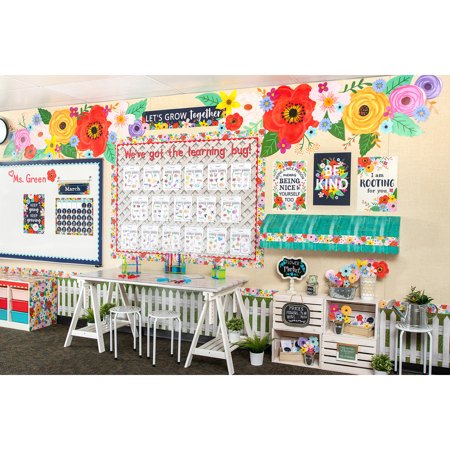 Wildflowers Bulletin Board - TCR6593 | Teacher Created Resources