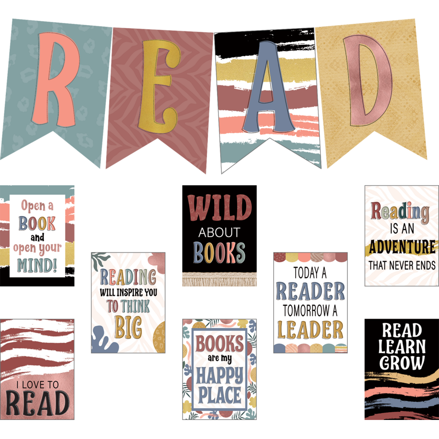 Wonderfully Wild Read Bulletin Board - TCR6678 | Teacher Created Resources