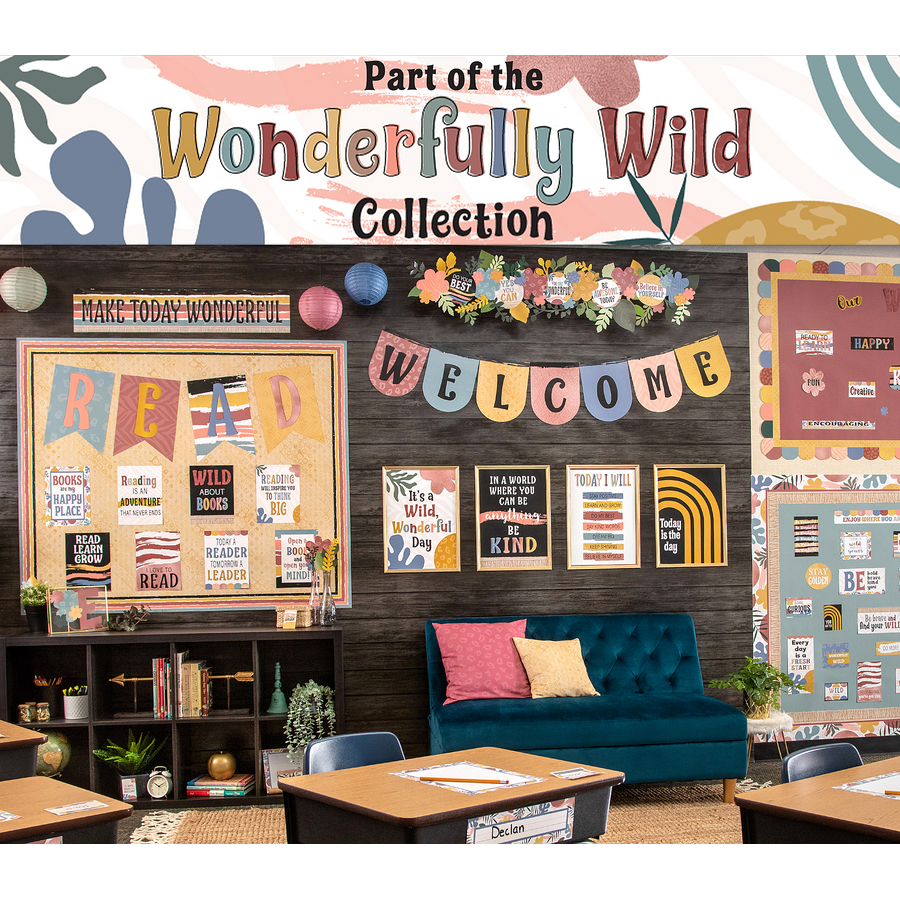Wonderfully Wild Read Bulletin Board - TCR6678 | Teacher Created Resources