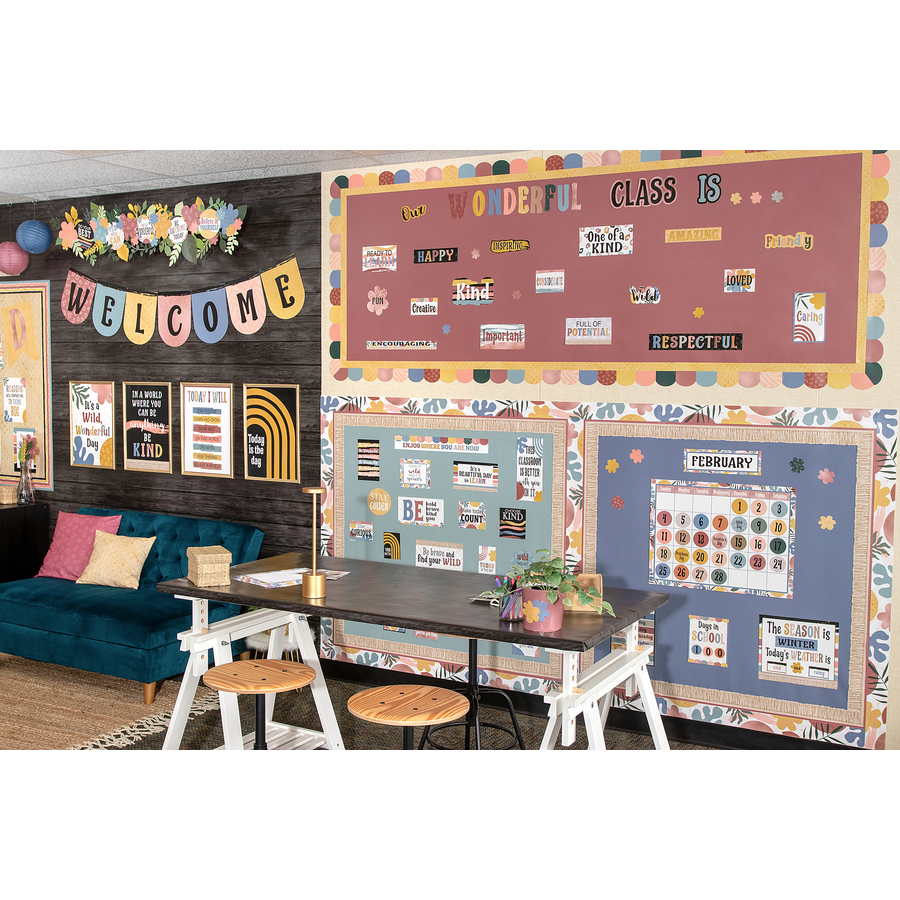 Wonderfully Wild Mini Bulletin Board - TCR6679 | Teacher Created Resources