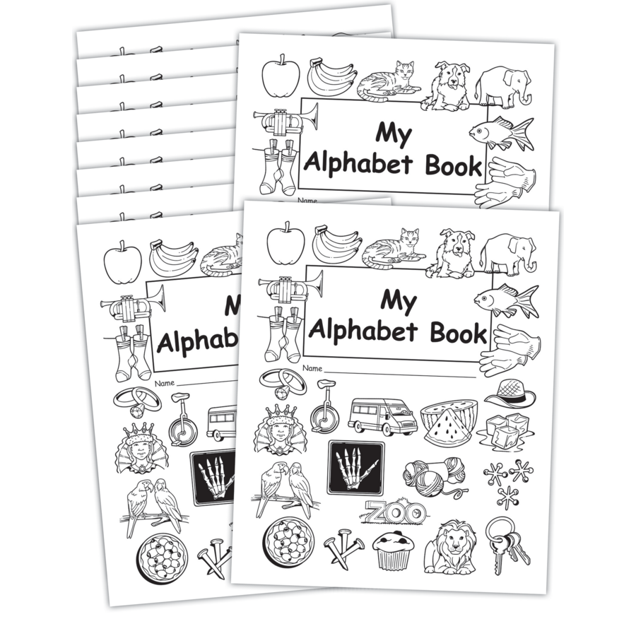 My Own Alphabet Book 10-Pack - TCR66801 | Teacher Created Resources