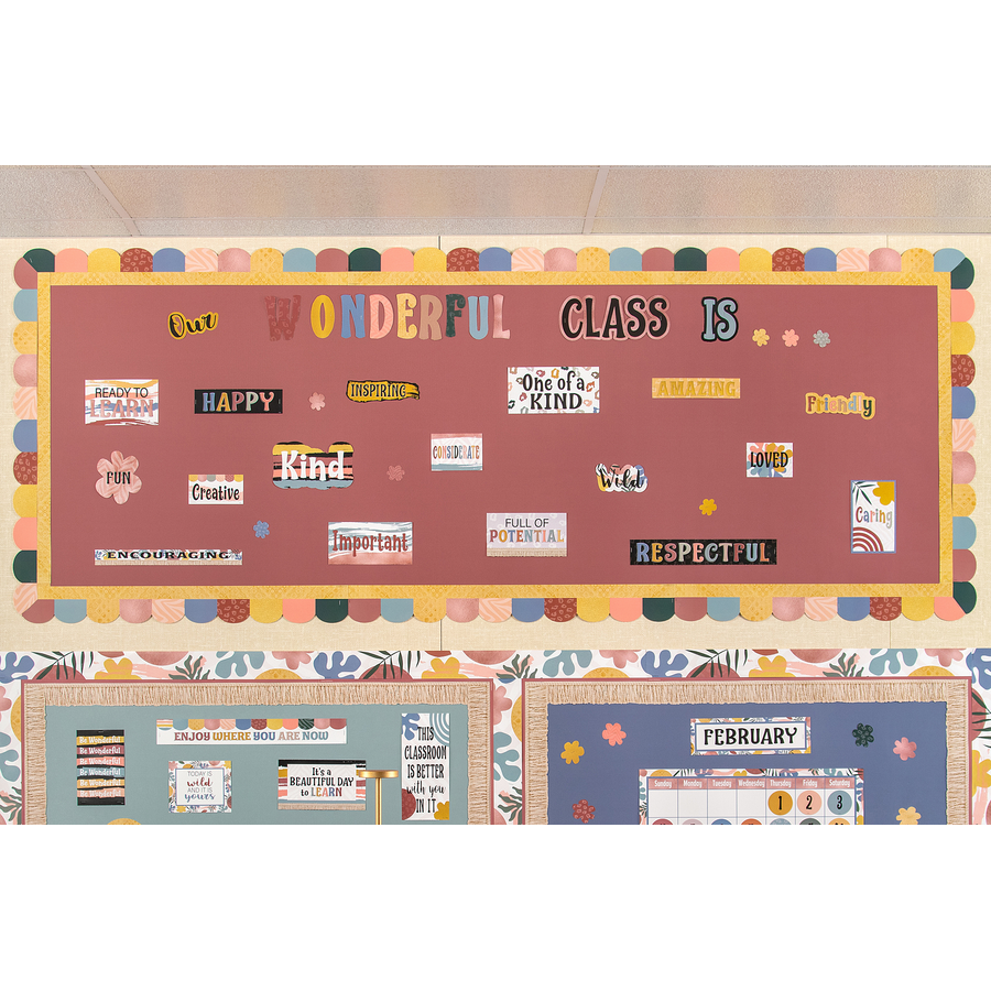 Wonderfully Wild Our Wonderful Class Mini Bulletin Board - TCR6680 | Teacher Created Resources