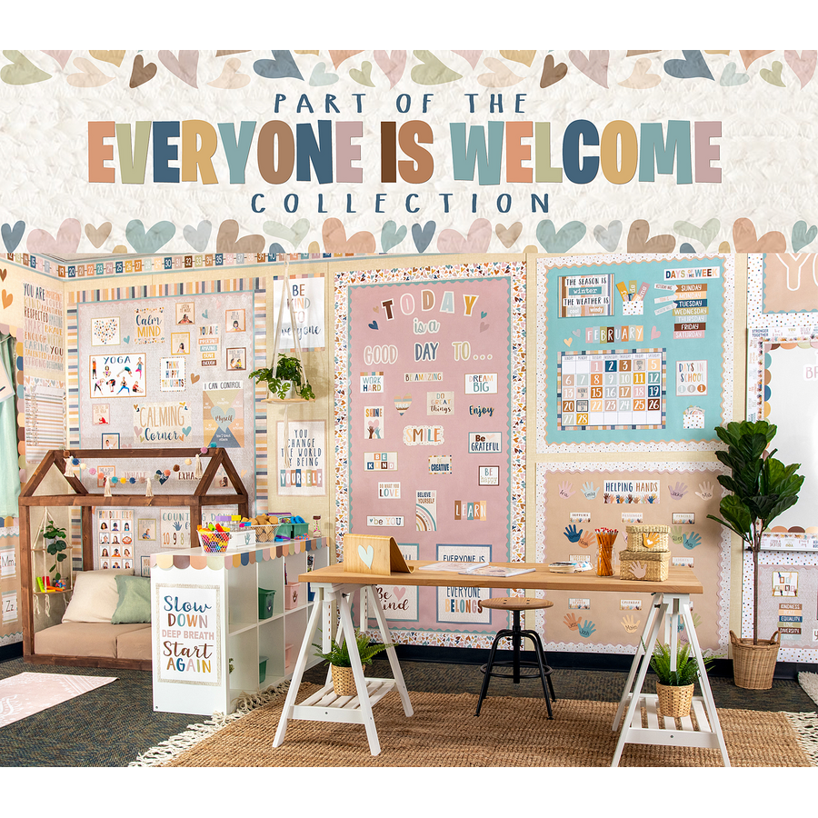 Everyone is Welcome We Are All In This Together Positive Poster ...