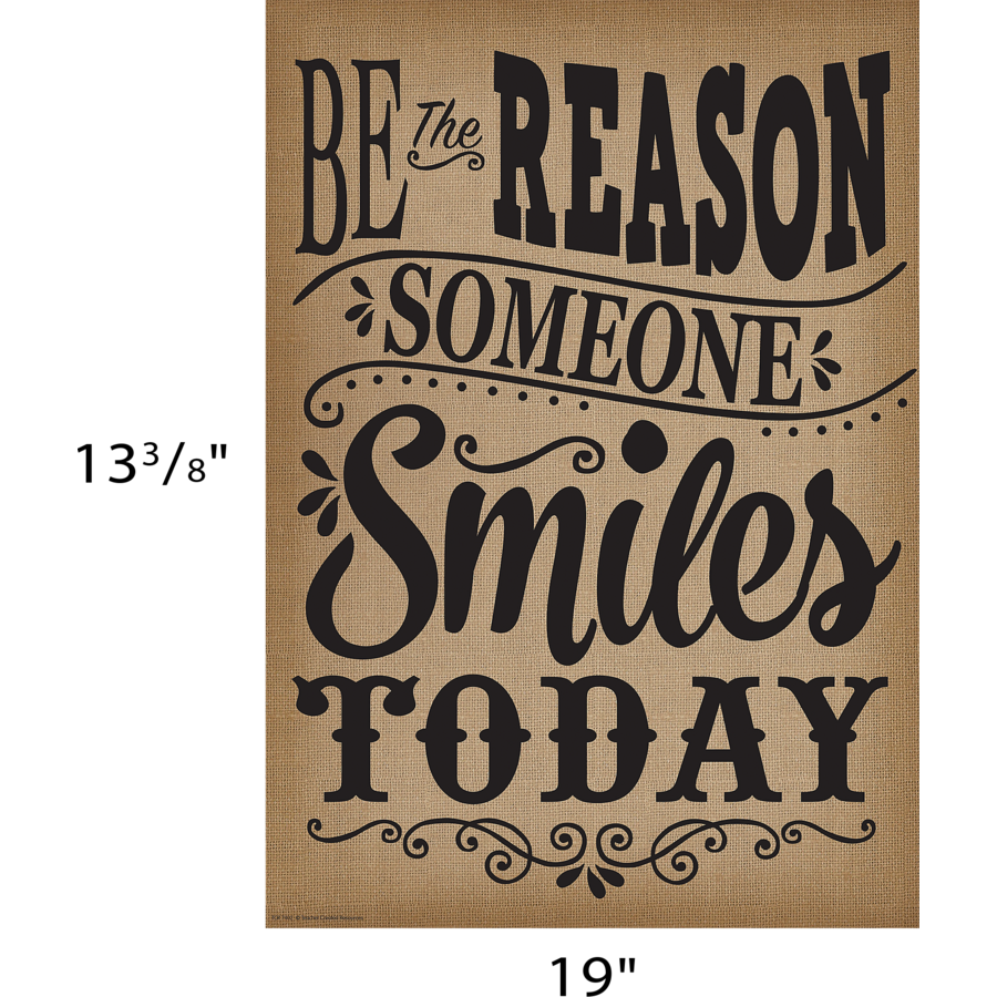 Be the Reason Someone Smiles Today Positive Poster - TCR7402 | Teacher ...