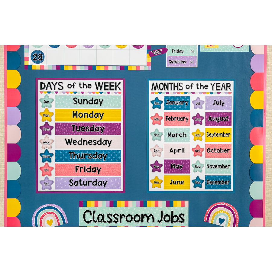 Oh Happy Day Months of the Year Chart - TCR7452 | Teacher Created Resources