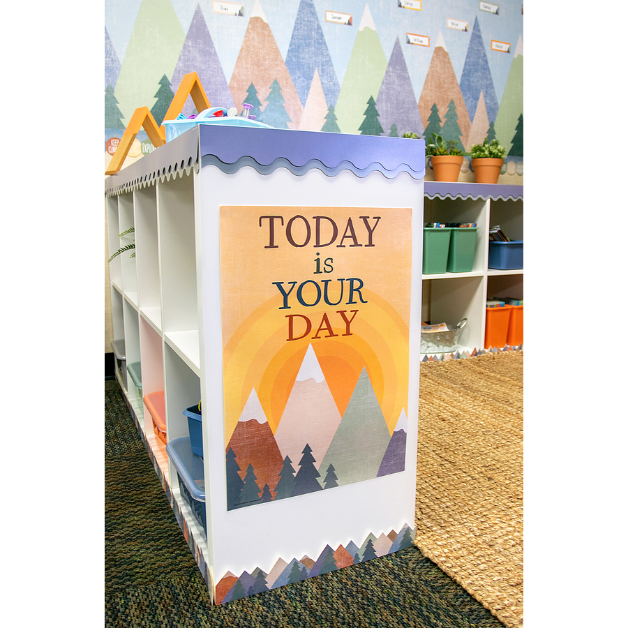 Today is Your Day Positive Poster - TCR7459 | Teacher Created Resources