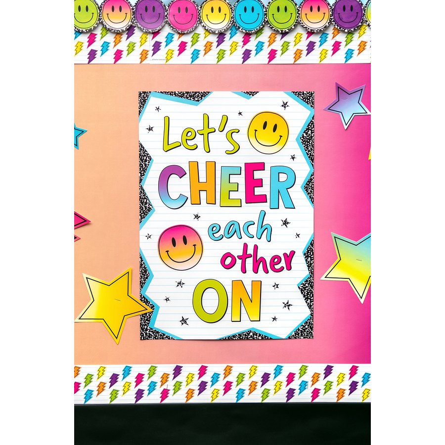 Let’s Cheer Each Other On Positive Poster - TCR7466 | Teacher Created ...