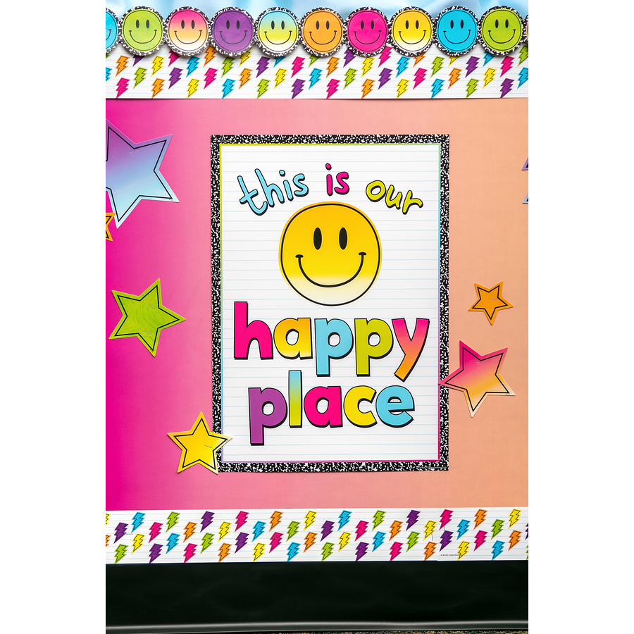 Happy Place Positive Poster - TCR7468 | Teacher Created Resources