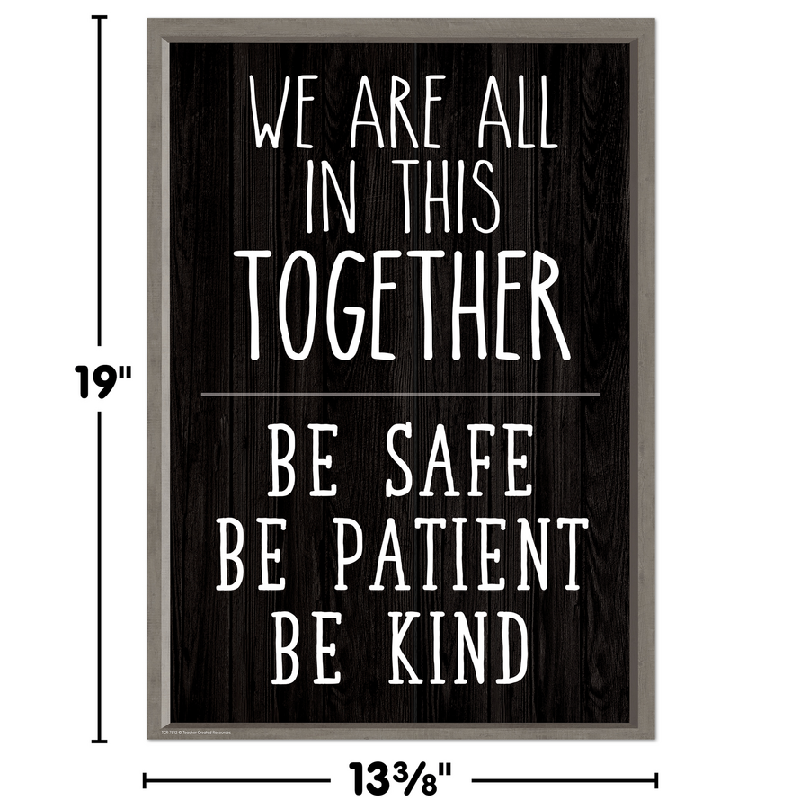 We Are All in This Together Positive Poster - TCR7512 | Teacher Created ...
