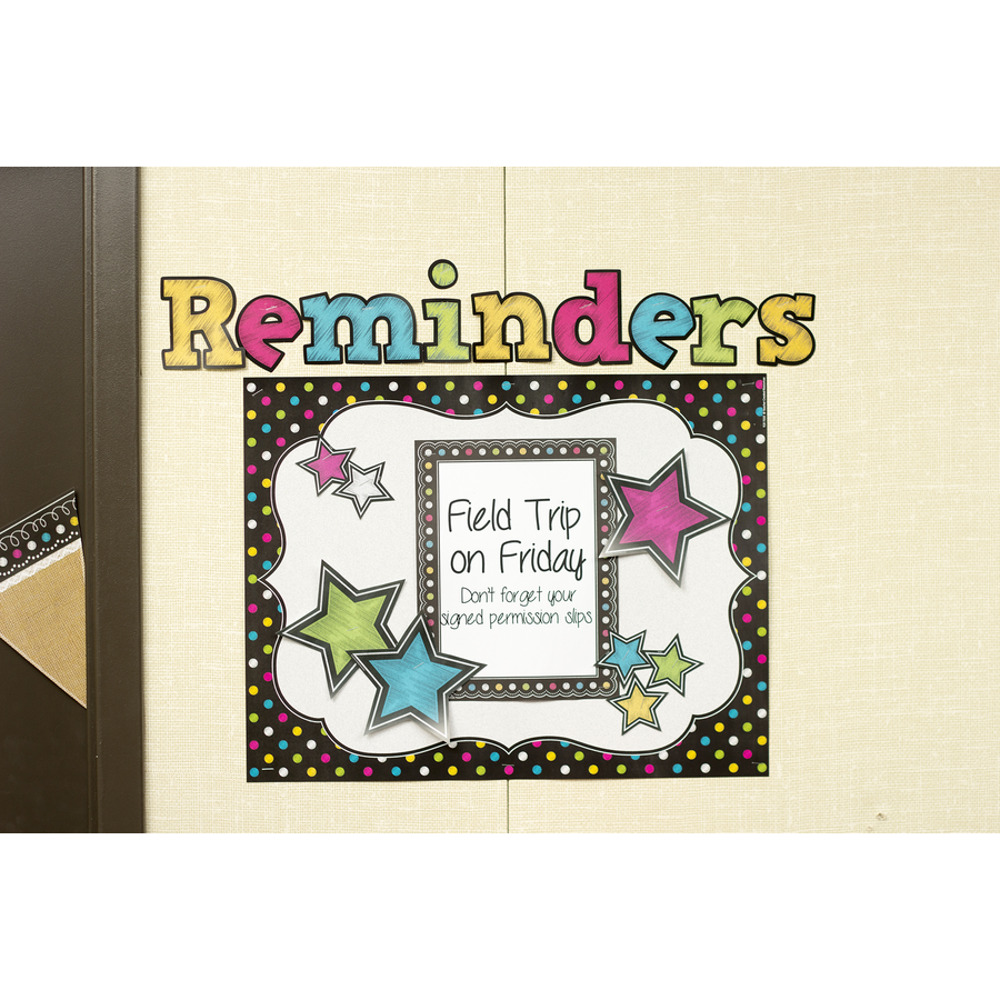 Chalkboard Brights Blank Chart - TCR7533 | Teacher Created Resources