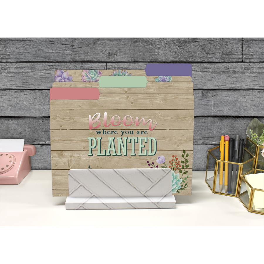 Rustic Bloom File Folders - TCR8539 | Teacher Created Resources Rustic Bloom File Folders - TCR8539 | Teacher Created Resources