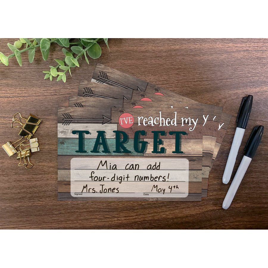 Home Sweet Classroom I've Reached My Target Awards - TCR8821 | Teacher ...