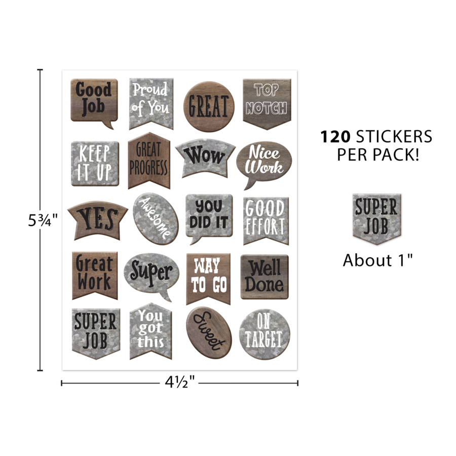 Home Sweet Classroom Stickers - TCR8835 | Teacher Created Resources