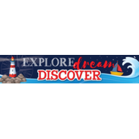 Nautical Explore, Dream, Discover Banner - TCR8886 | Teacher Created ...