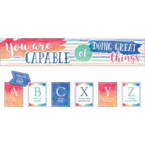 You Are Capable of Doing Great Things Bulletin Board Display - TCR8959 ...