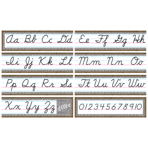 Home Sweet Classroom Cursive Mini Bulletin Board - TCR8884 | Teacher ...