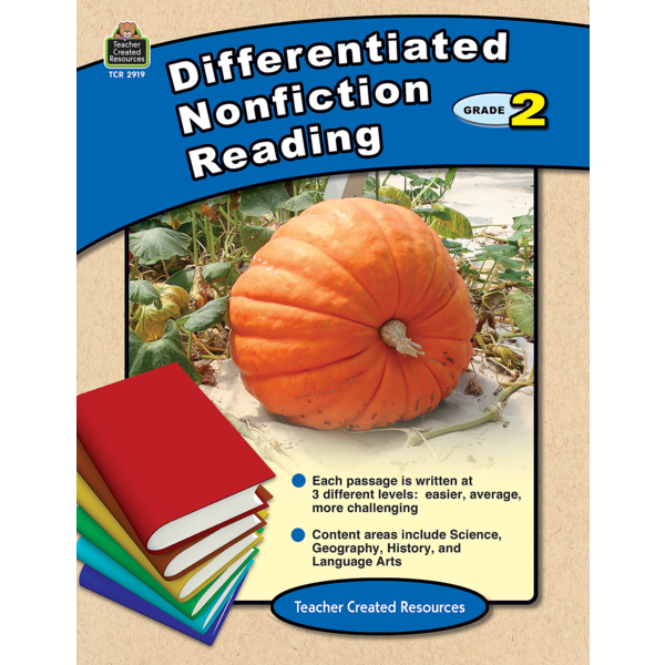 Differentiated Nonfiction Reading Grade 2 - TCR2919 | Teacher Created ...