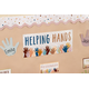 Everyone is Welcome Helping Hands Mini Bulletin Board - TCR7122 ...