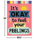It’s Okay to Feel Your Feelings Positive Poster - TCR7444 | Teacher ...