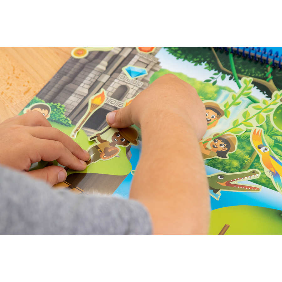 Amazing Adventures Reusable Sticker Pad - TCR20114 | Teacher Created ...